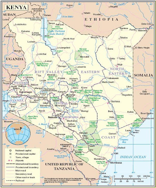 PAISES DEL MUNDO: África. Kenya