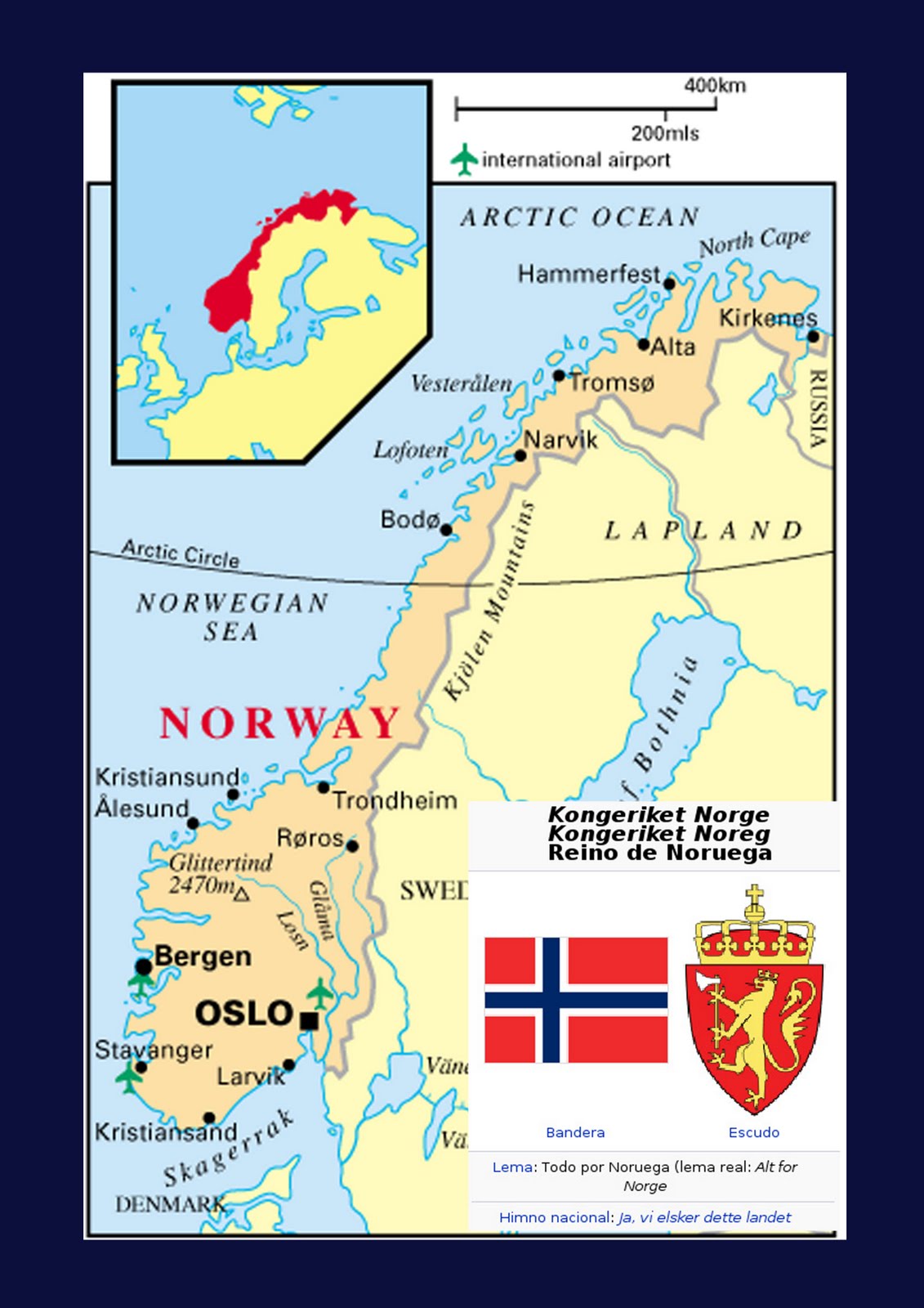 Geografia III: PAIS: NORUEGA