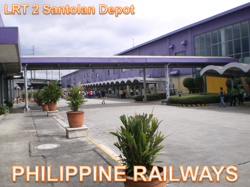 .: LRT 2 Santolan Depot