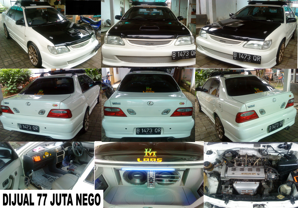 kotanopan mobil: dijual soluna 2001 full modifikasi