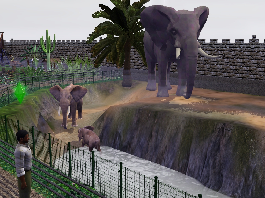 Architectural tricks from Dalila for SIMS 3-4: Zoo by Dalila