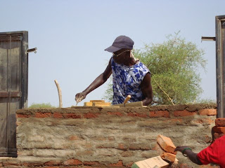 Nyamlell: Father Michael Barton's Sudan mission: New chapel in Marial Baai