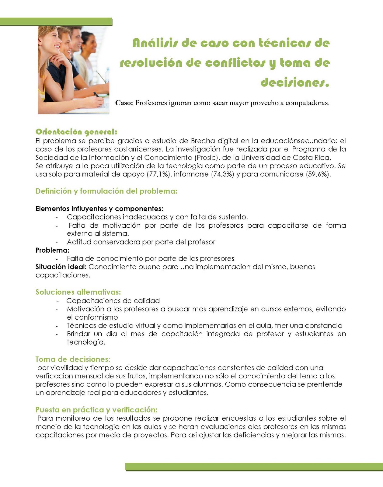Bienvenido a mi Freshman Blog!!: Análisis de casos con técnicas de ... Bienvenido a mi Freshman Blog!!: Análisis de casos con técnicas de ...