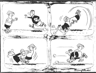 southern cutworm: Old Andy Capp Rugby