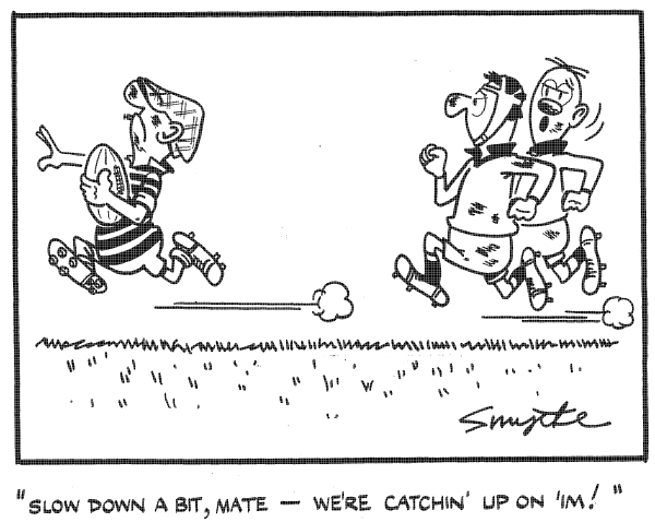Moosemen Rugby: Andy Capp 1960