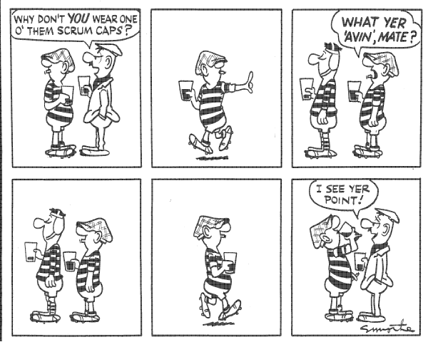 Moosemen Rugby: Andy Capp Sunday