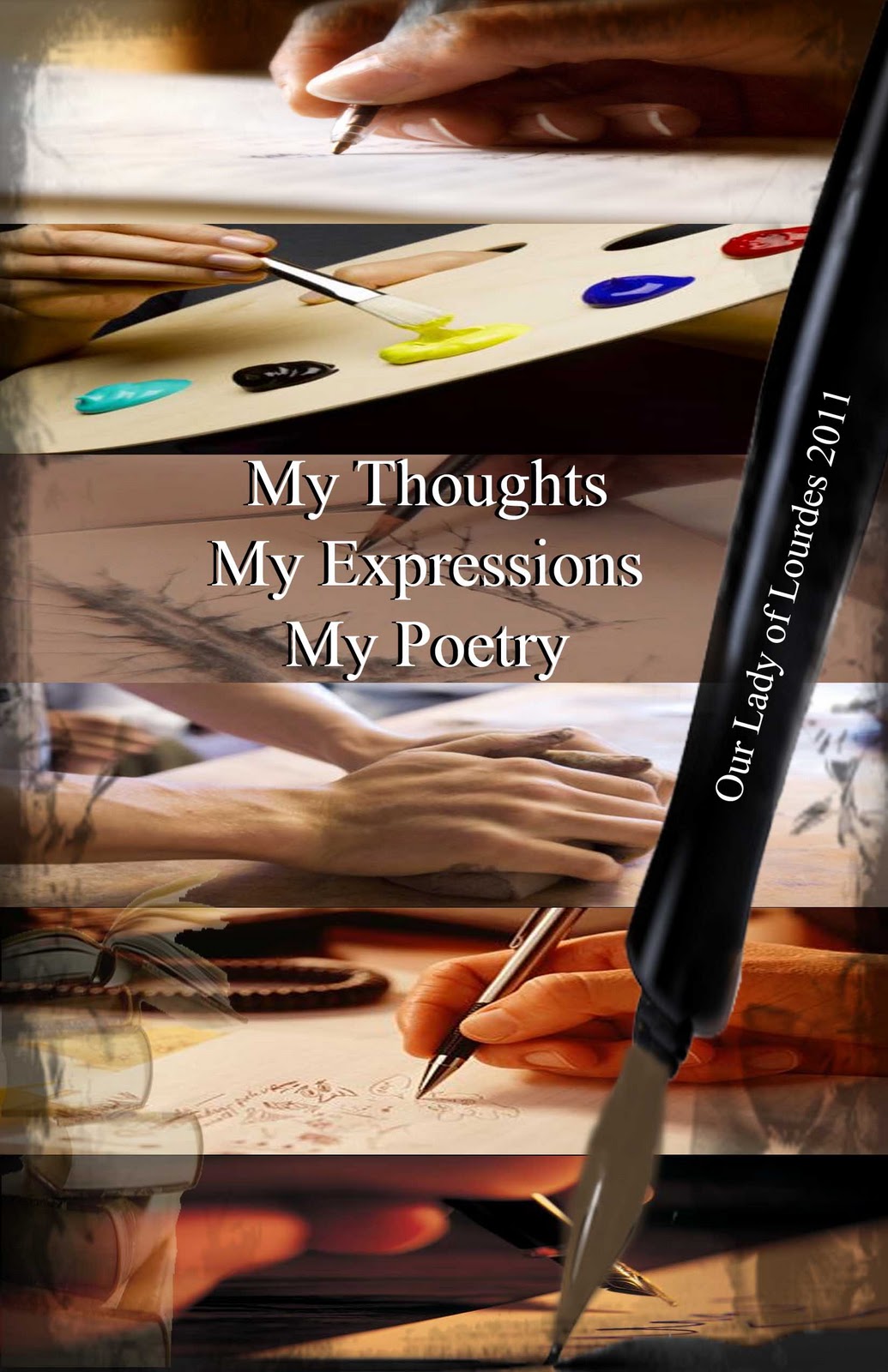 Karina's Media Arts: My Poetry Cover :)