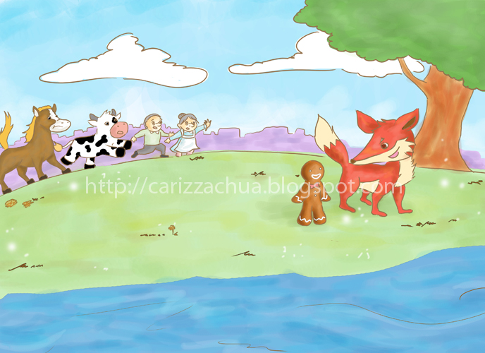 The Gingerbread Man - A Classic Story for Children - Carizza Chua