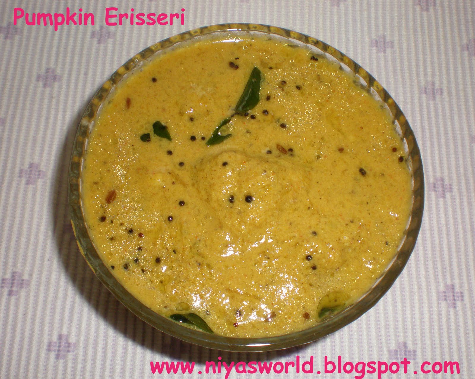 Niya's World: Pumpkin Curry ( Mathanga Erisseri )