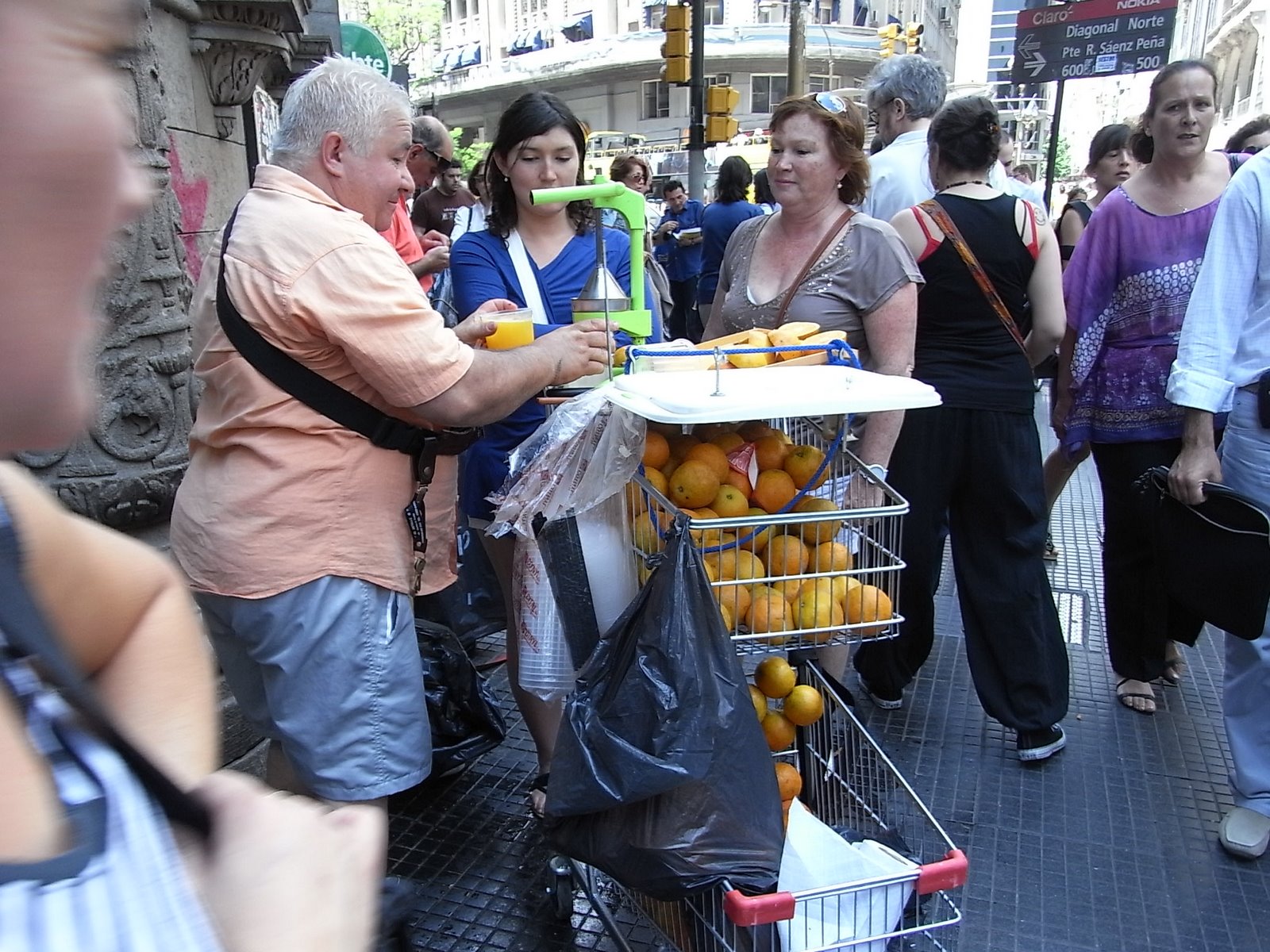 20 giorni in Argentina: venditori ambulanti
