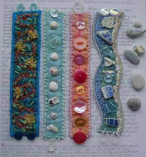 Boxoftrix: Textile Beaded Cuffs