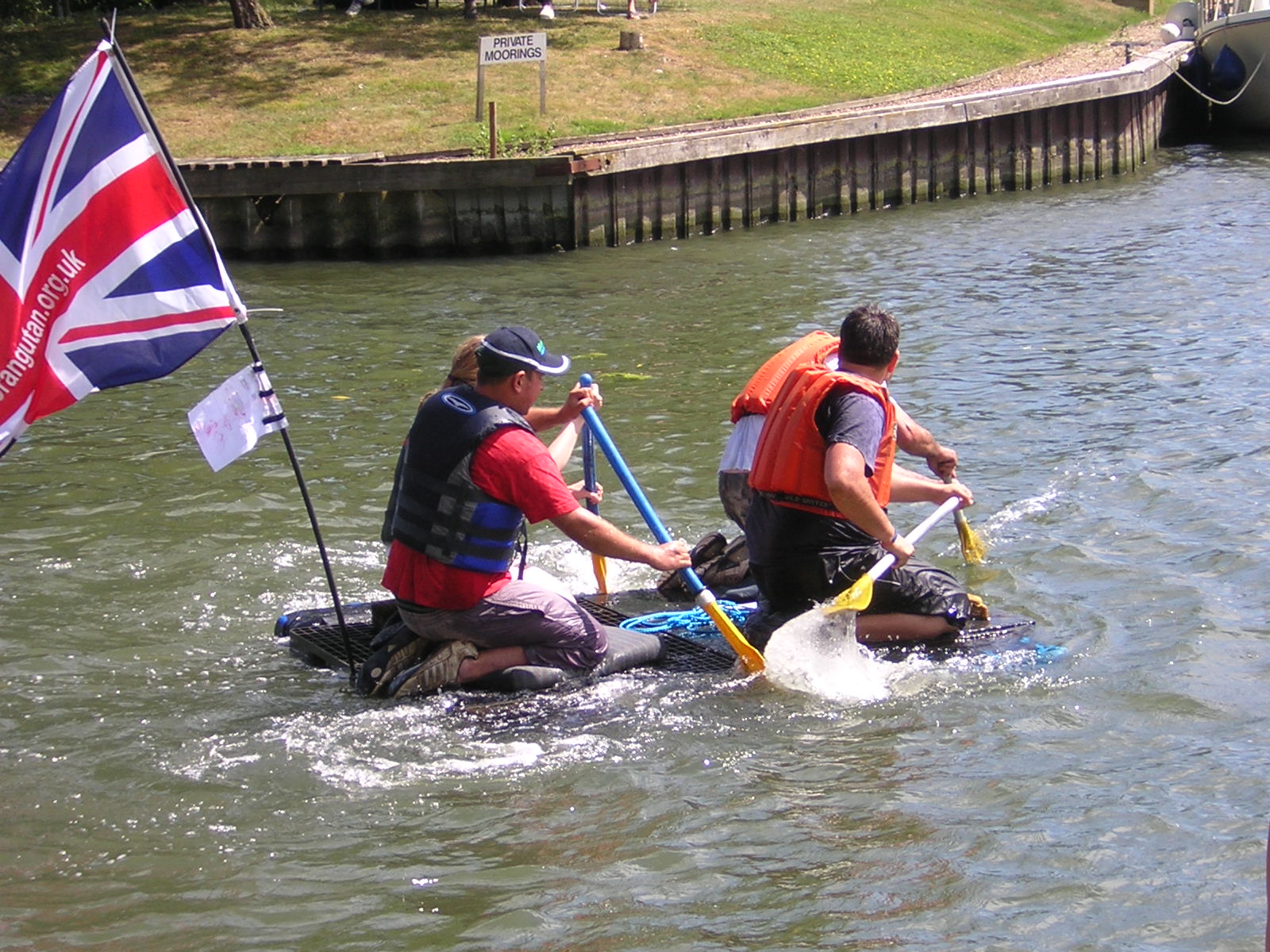 The Raft Journal: Whacky Raft Races