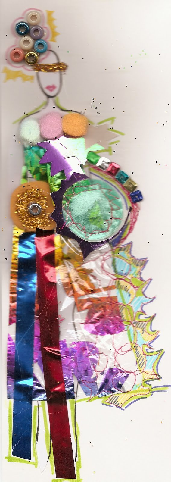 Bryony Jones: Ilustration/Collage.. Here are a few funky/over the top ...
