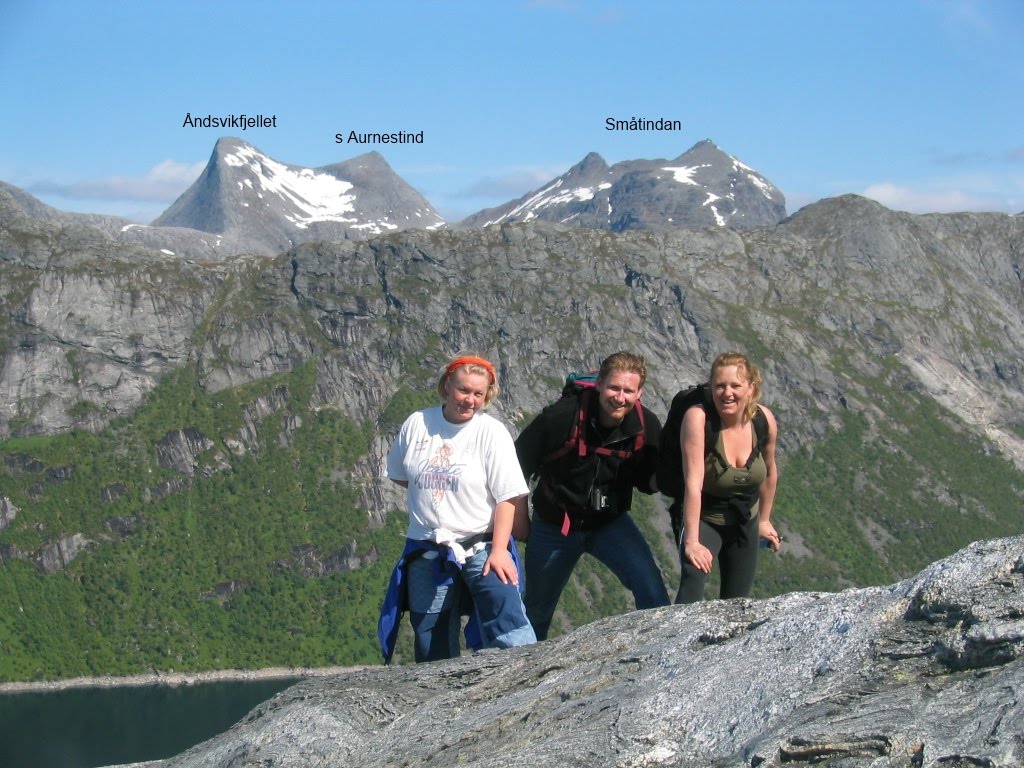 Toppturer i Salten: Blombakkfjellet (552) - fra Heggmoen