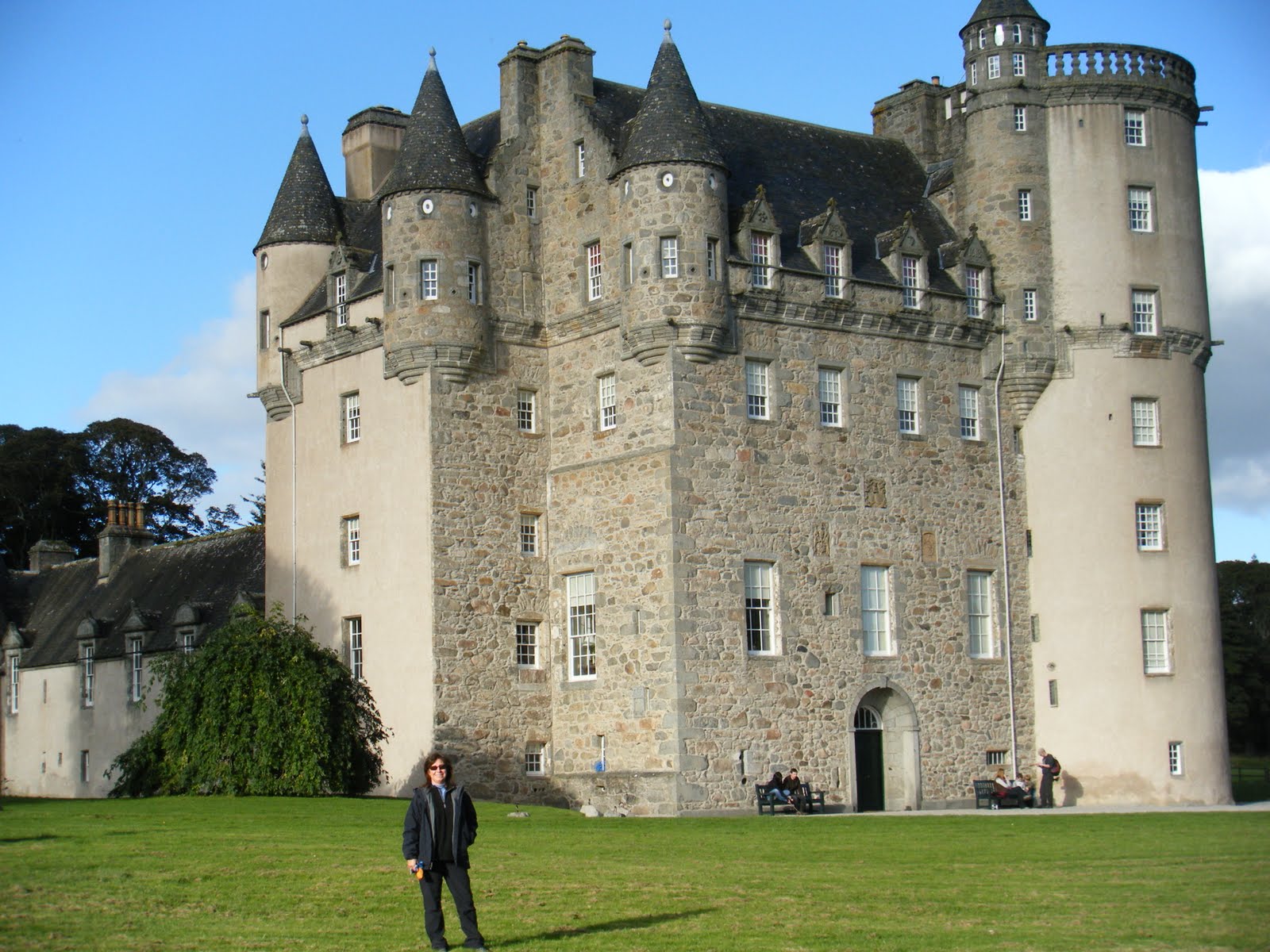 An American in Tarland: Castle Fraser