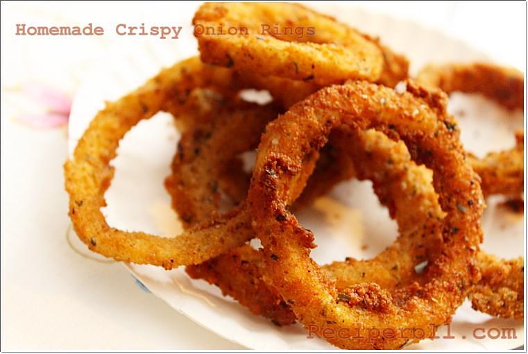 Homemade Crispy Onion Rings