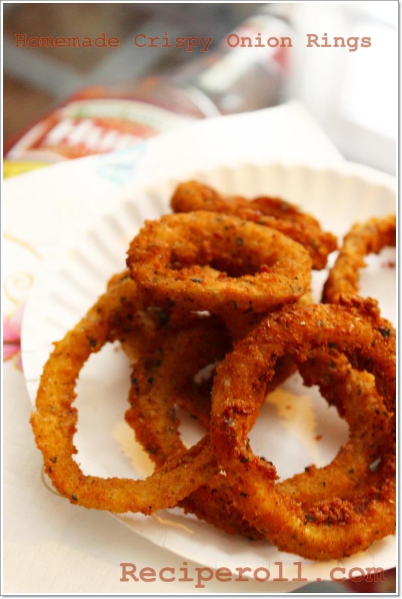 Homemade Crispy Onion Rings