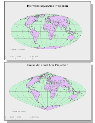 Geography 7 Blog: Lab 5: Projections in ArcGIS