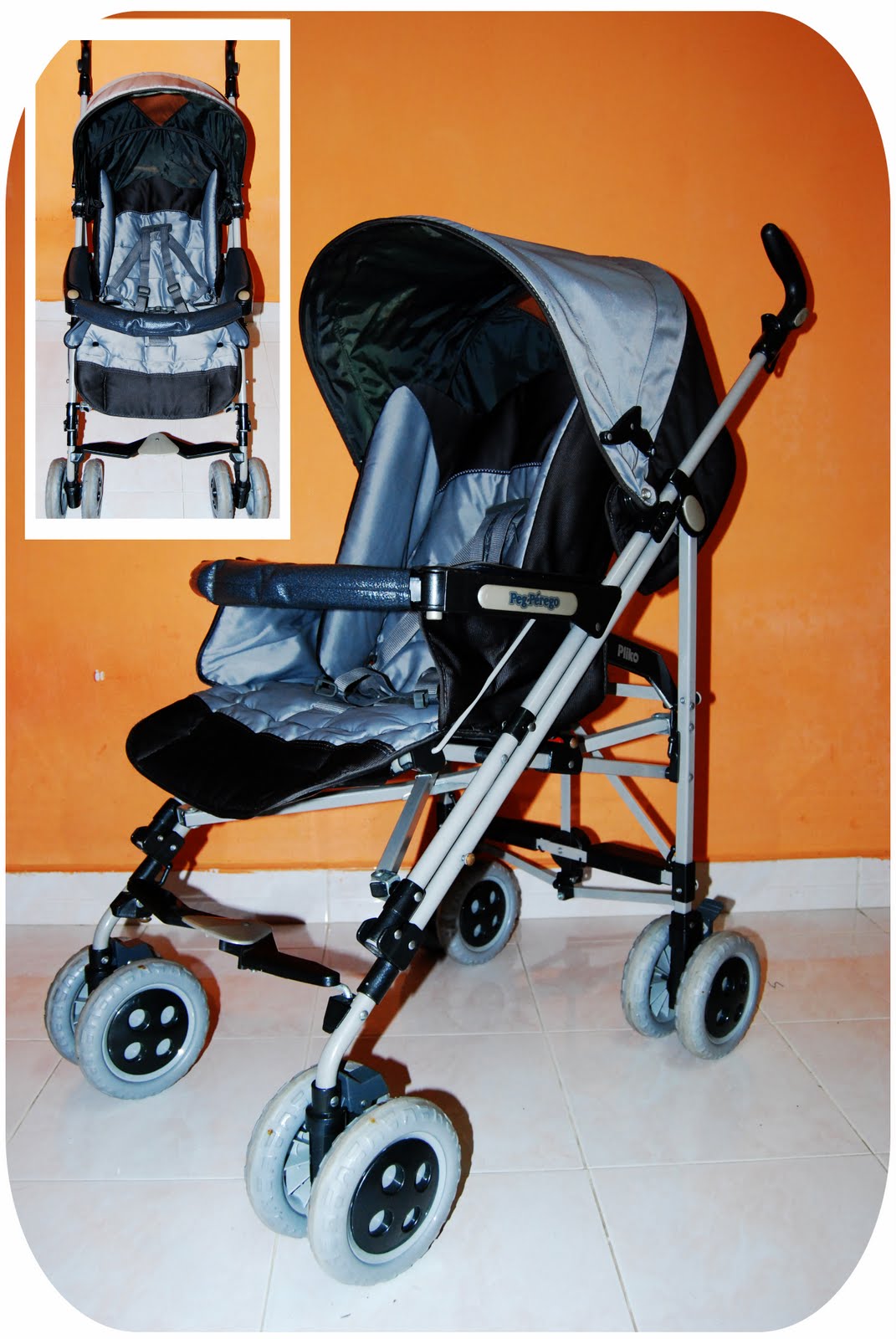 crazybranded: PEG PEREGO PLIKO MATIC STROLLER