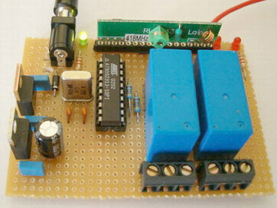 RF remote control using microcontroller AVR - Microcontroller Project ...