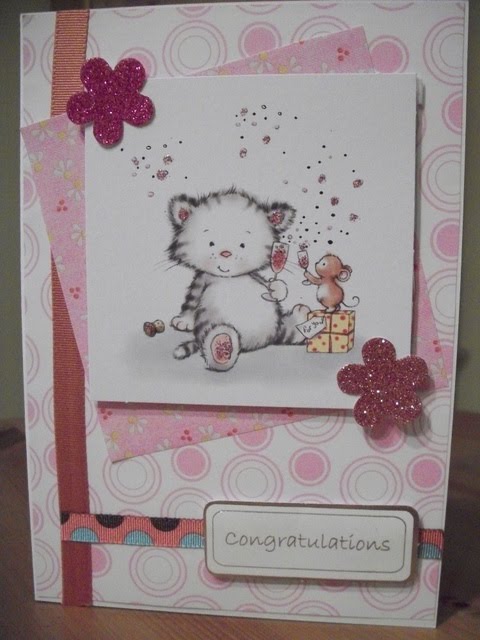 Cute congratulations card