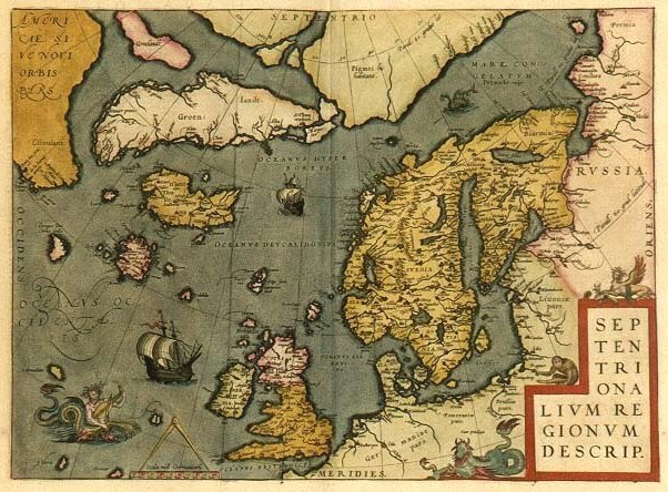 Antique Prints Blog: The Zeno Map: mythical islands of the North Atlantic