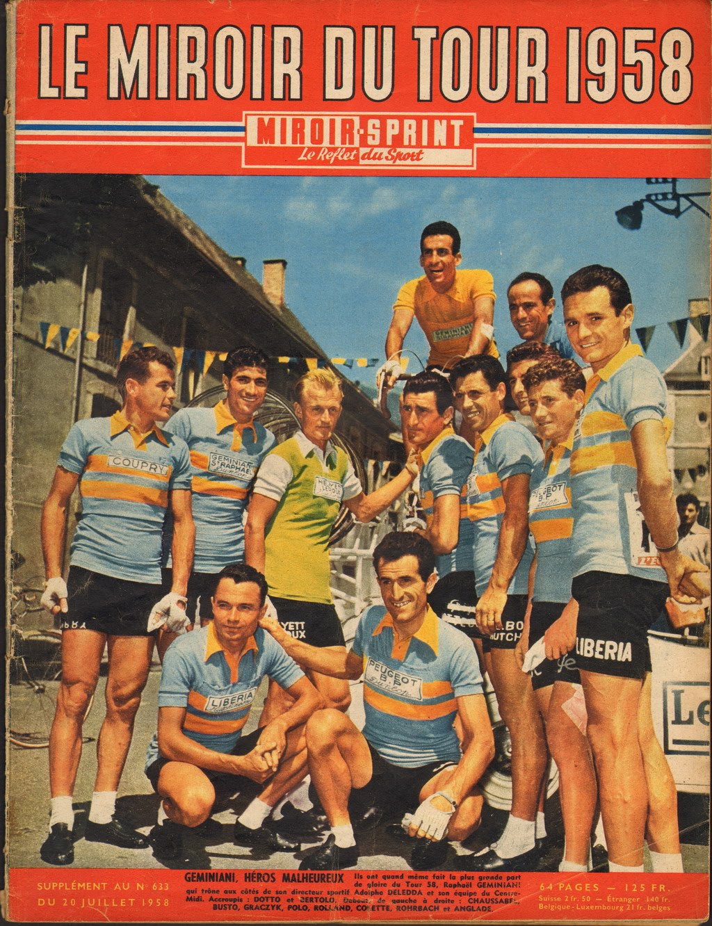 Cycling Passions: 45th - Tour de France - 1958