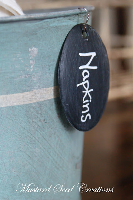 Painted Pail Tutorial | Miss Mustard Seed