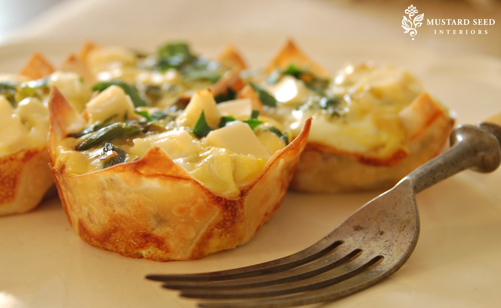 Paint Decks & Quiche Recipe - Miss Mustard Seed