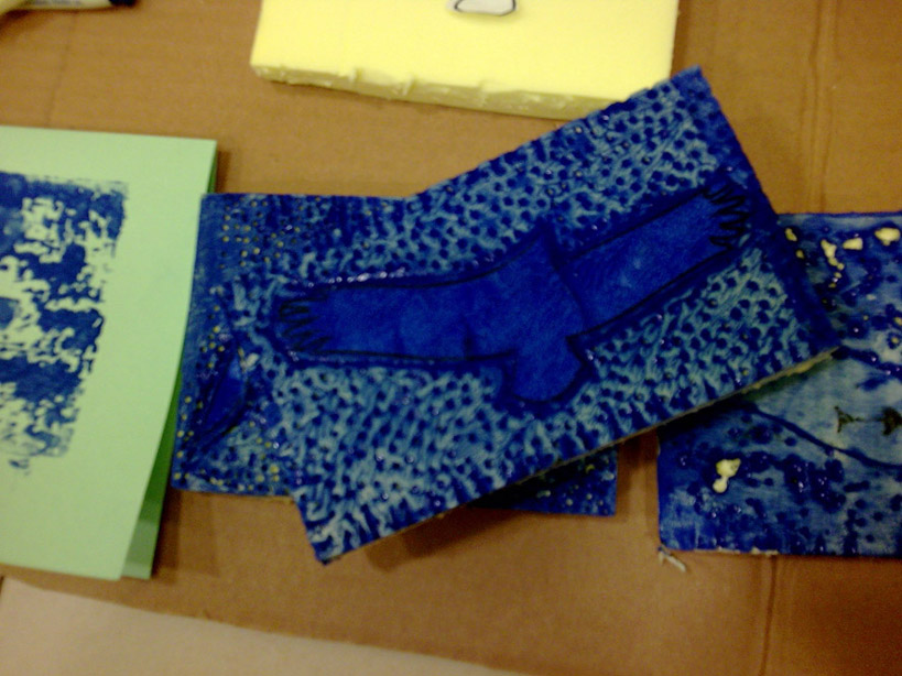 visual art instructor: Printmaking, Migrant Birds