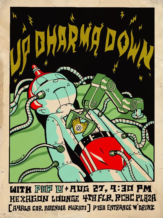 The Art of Jp Cuison: Poster for Up Dharma Down