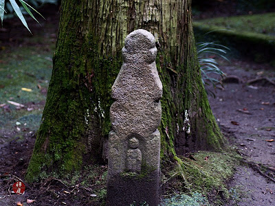 FROM THE GARDEN OF ZEN: A Jizou-Bosatsu statue in Tokei-ji temple