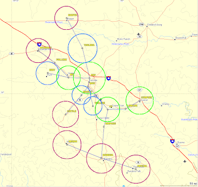 Map Analysis: Range Graded Proportional Circle Maps