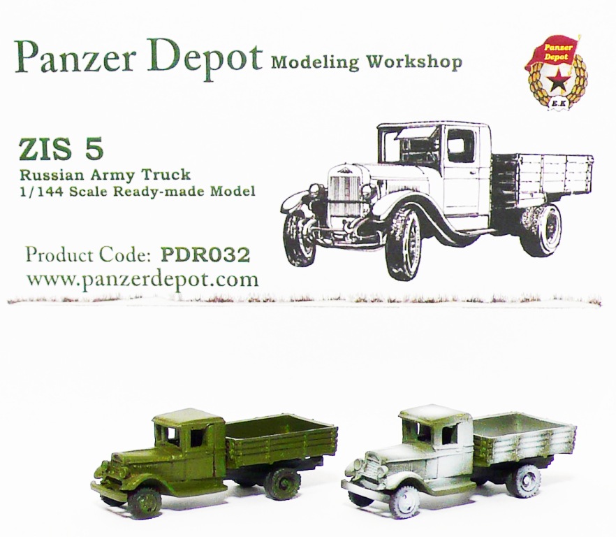 Kampfgruppe 1/144: 1/144 Zis-5 Soviet WWII Truck - Panzer Depot