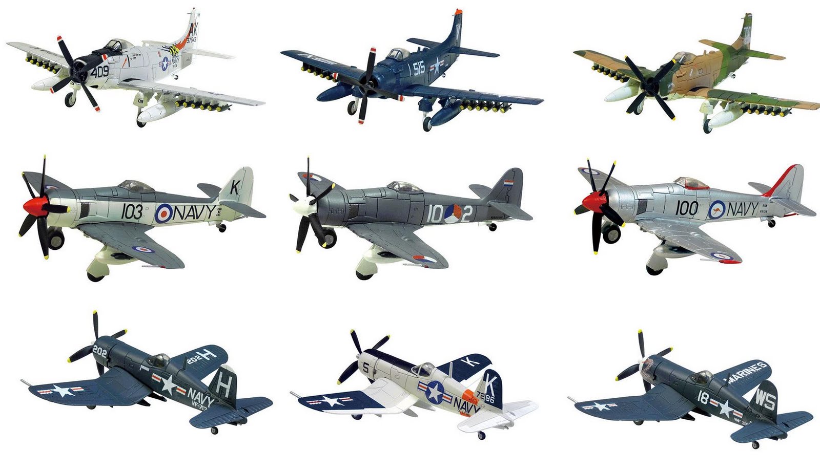 Kampfgruppe 1/144: 1/144 Wing Kit Collection Vol.6 - F-Toys