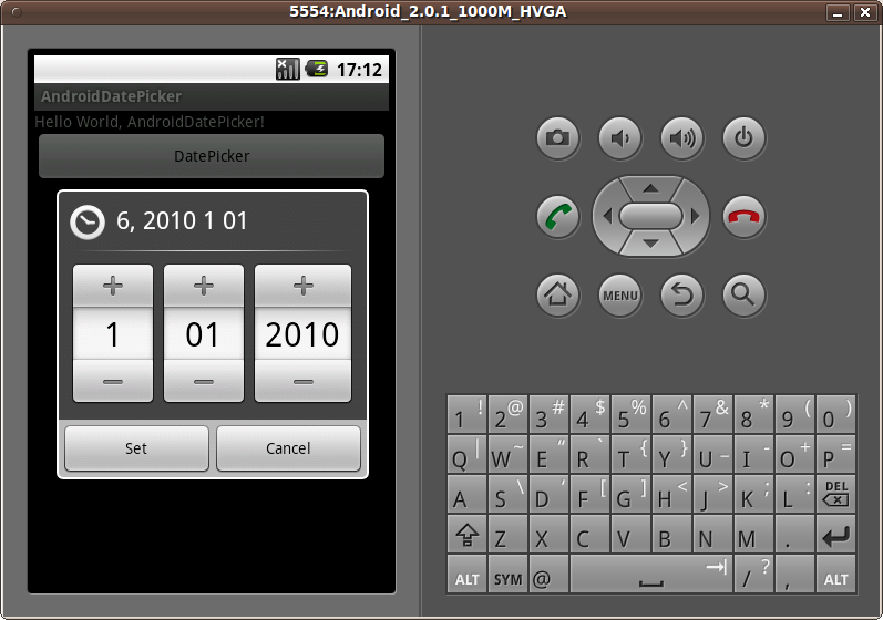 Android Er Datepicker A Widget To Select Month Day And Year