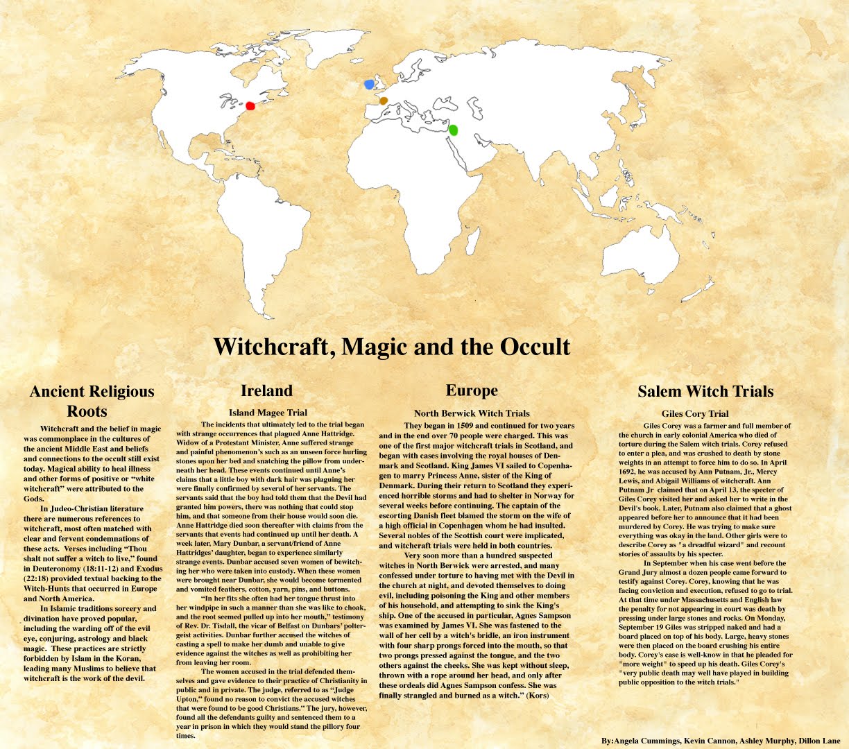 COR210-20: Science, Magic and the Impossible: Witchcraft, Magic and the ...