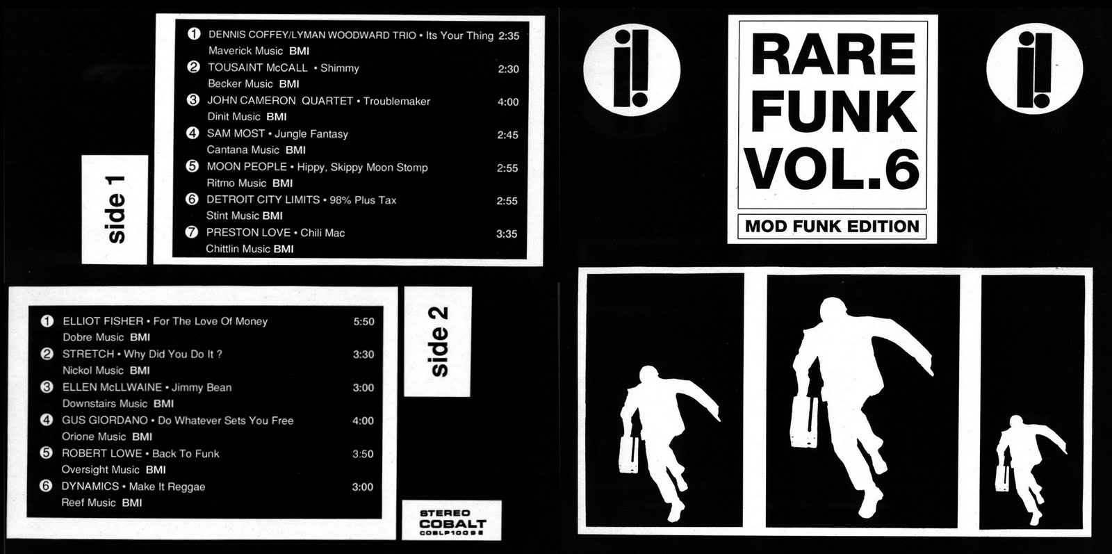 Eclecticipher Rare Funk Vol 6 Mod Funk Edition