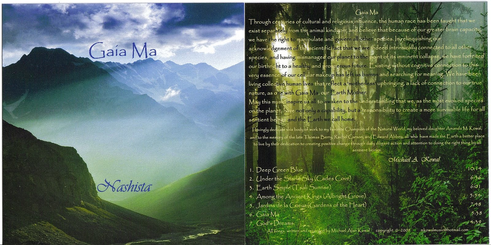 Nashista~ Music from the Universe: Nashista~ The Origin and the ...