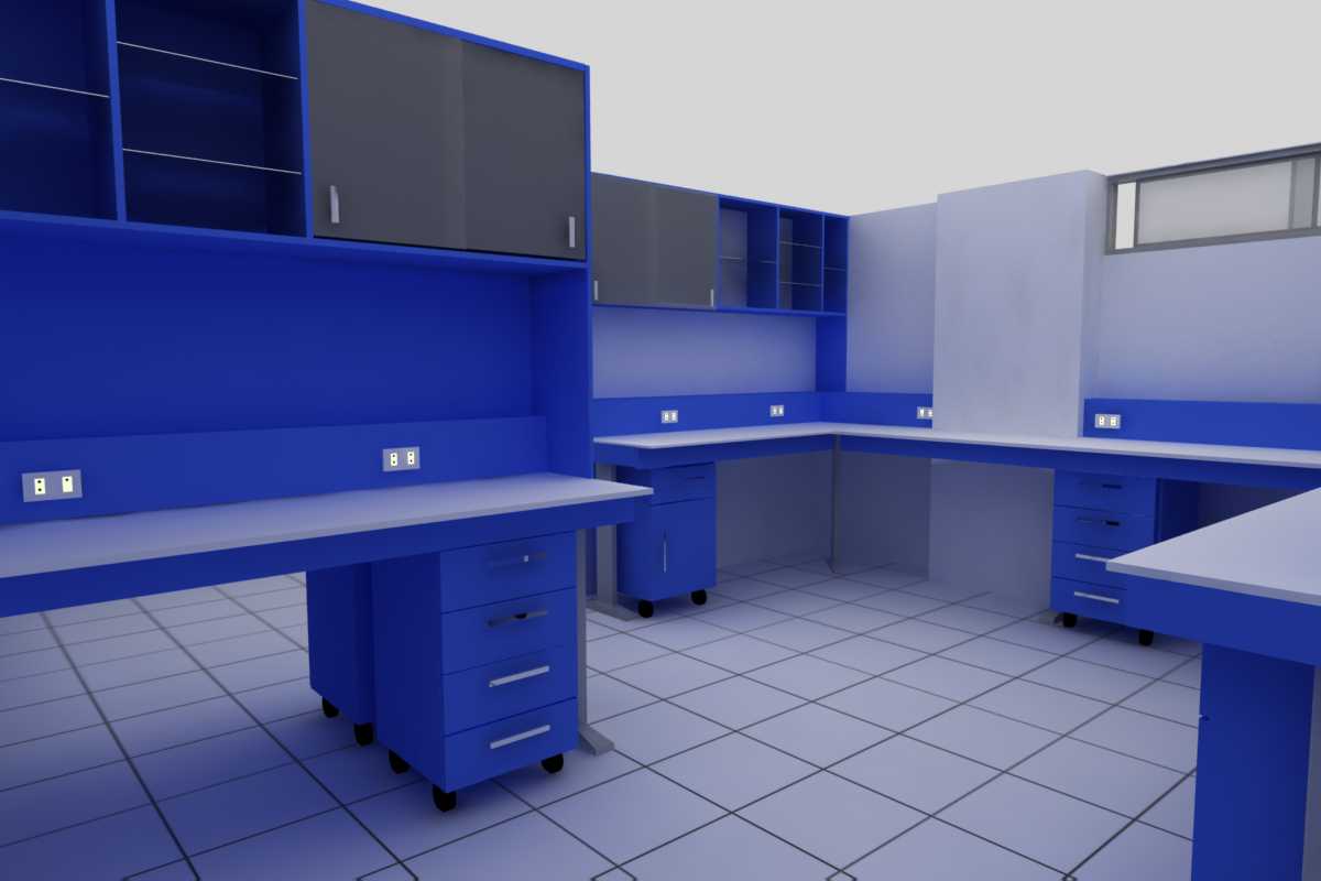 Diseño Interior: Laboratorio Medico