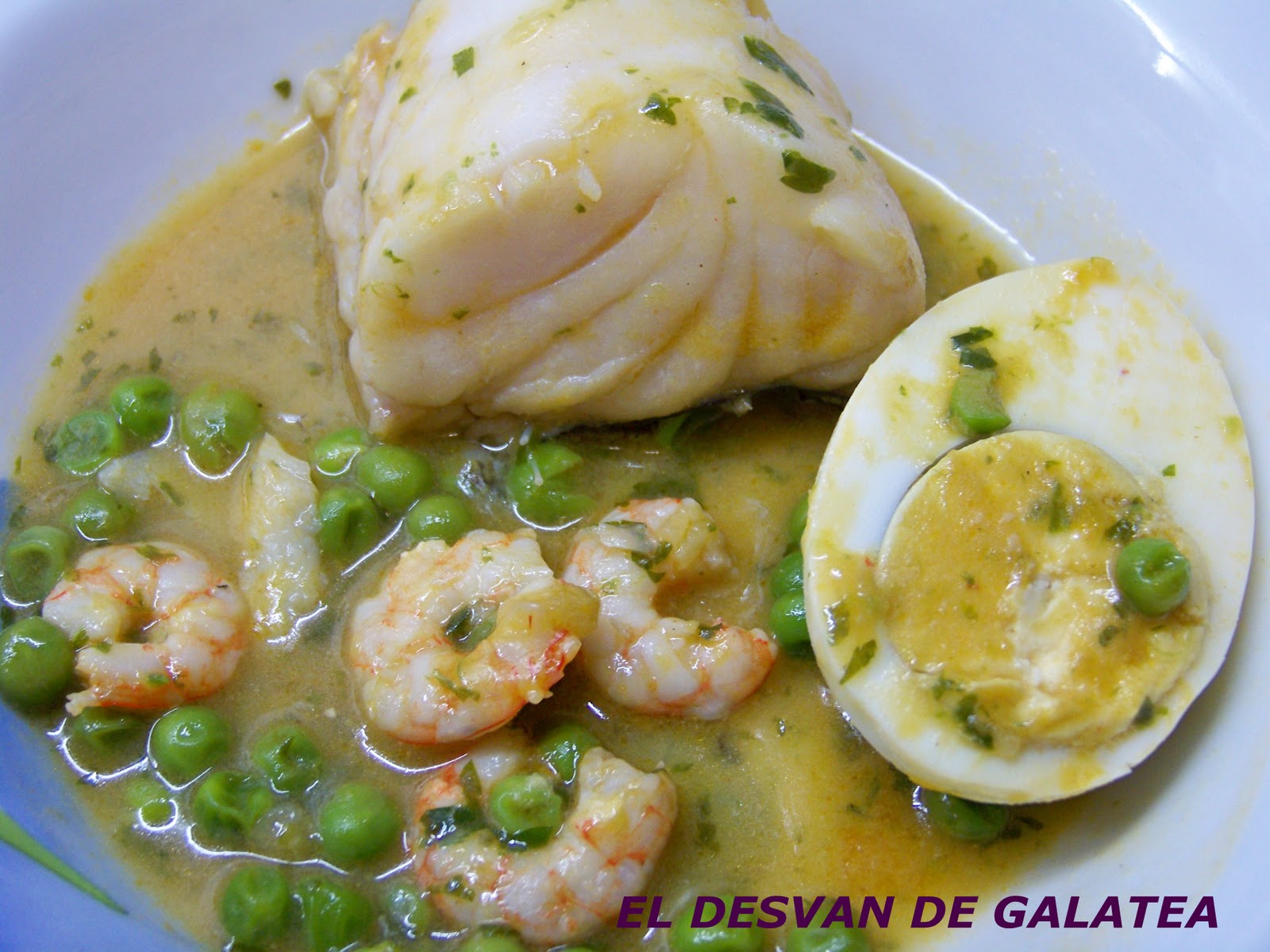EL DESVAN DE GALATEA: MERLUZA EN SALSA VERDE