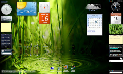 Developing with Google Desktop, Gadget API: Google Desktop sidebar vs ...