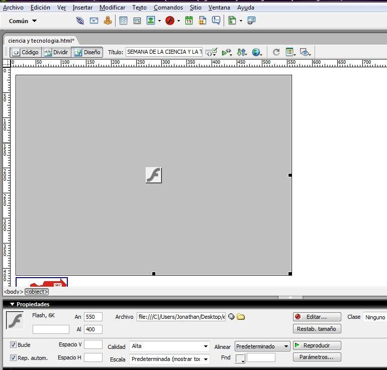 Tutorial Flash 8: Publicar Película