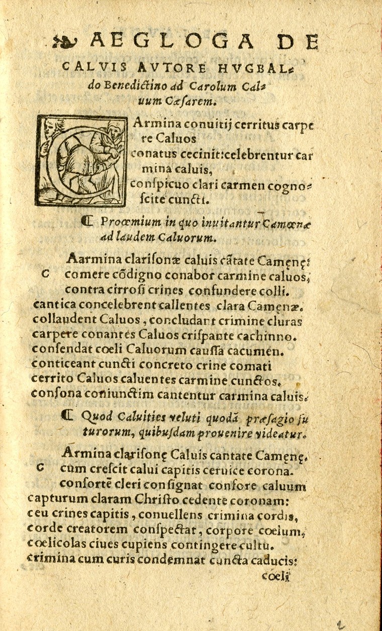 BOOKTRYST: Hail, Bald Guys! 9th Century Poem Celebrates Hair Loss