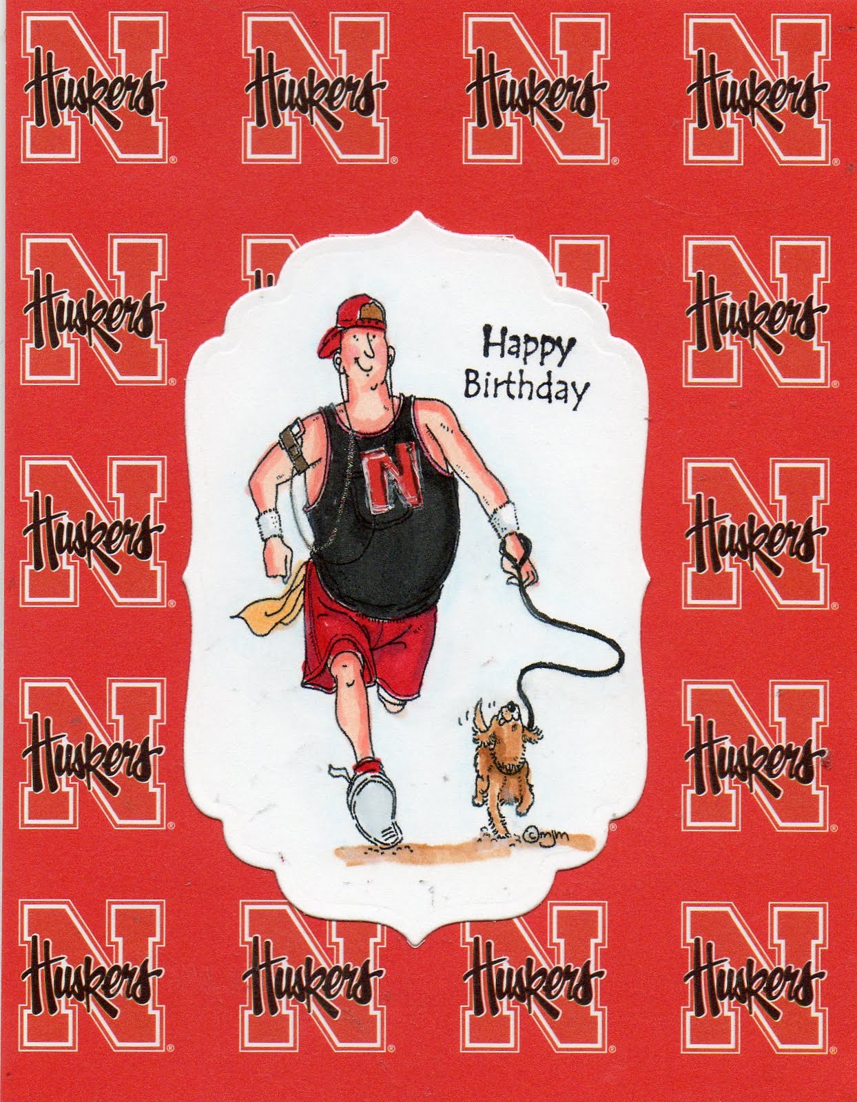 The Cat Ate My Card: For the Husker Fans!
