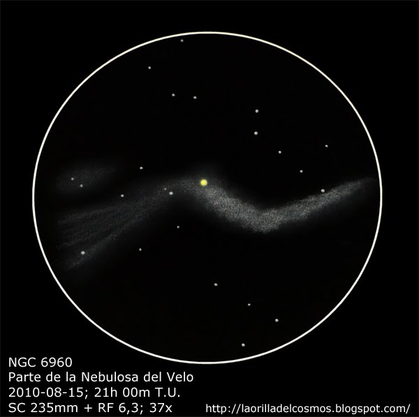 La orilla del Cosmos: NGC6992-NGC6960 - La Nebulosa del Velo en Cygnus
