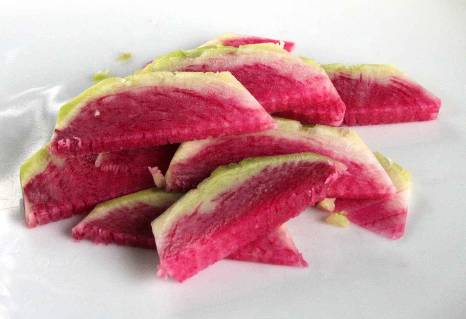 Watermelon radish salad recipe