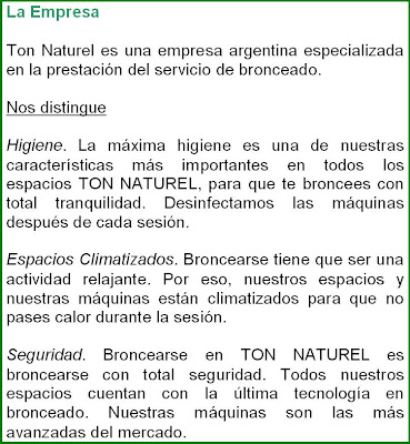 Ton Naturel: Estoy tomando un medicamento ¿puedo broncearme?