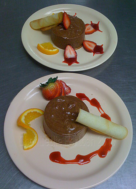 Alvin College Culinary Arts: Plated desserts