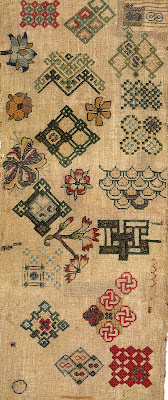 History of Embroidery: Samplers